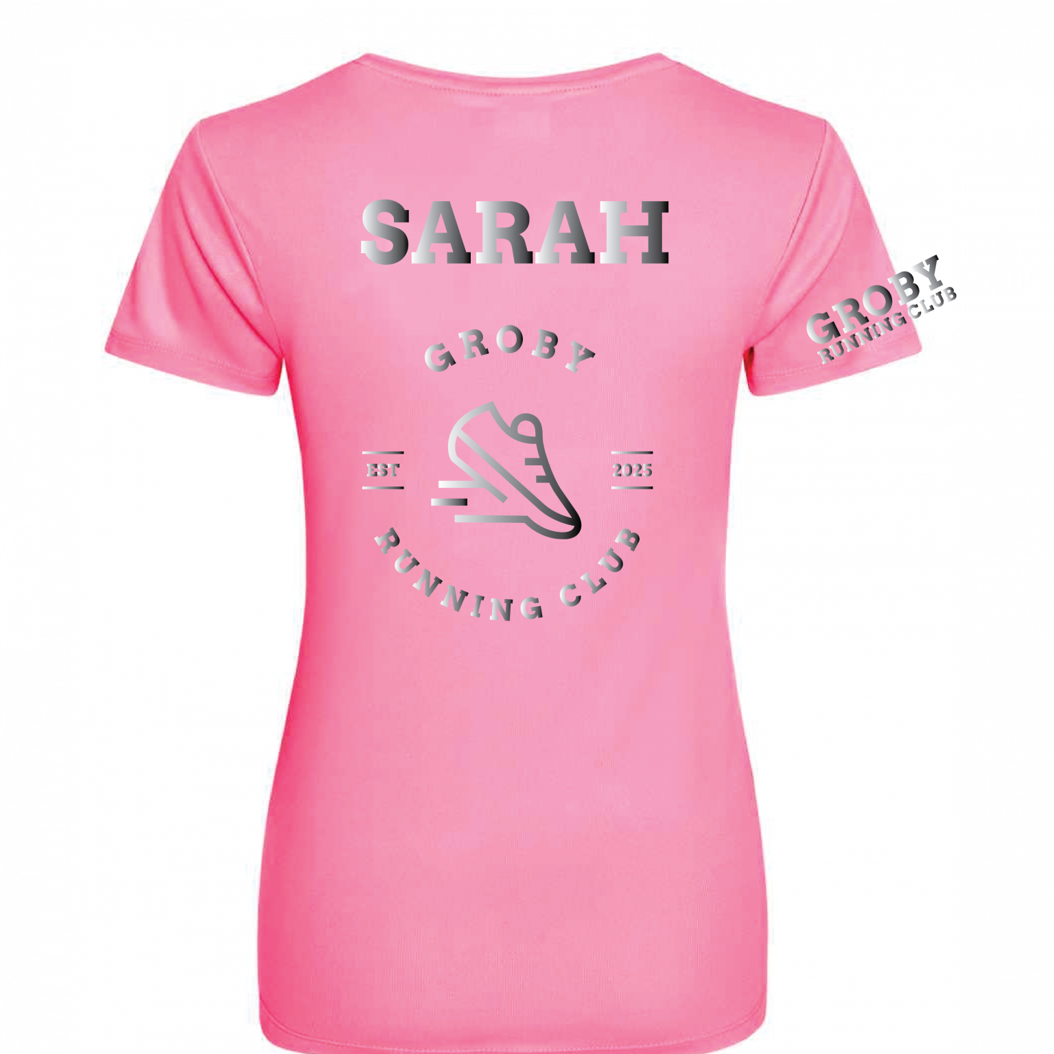 Groby Running Club Ladies Fit - Club T-Shirt - Winter 2025 Version
